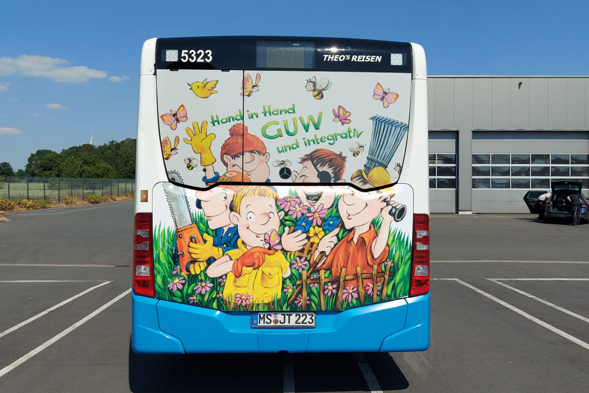 Die GUW ist immer "Hand in Hand" und "integrativ" unterwegs